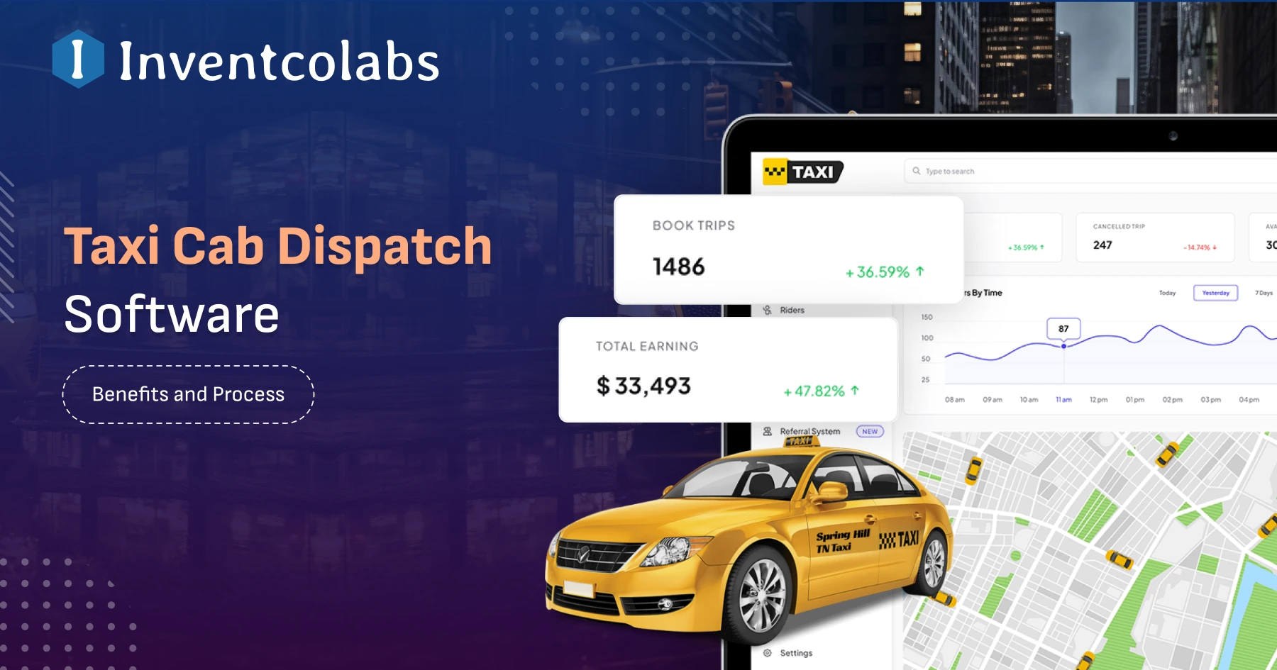 A Complete Guide To Taxi Cab Dispatch Software