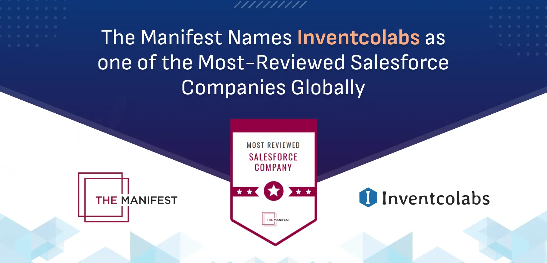 The Manifest Listed Inventco as one of the Salesforce Companies