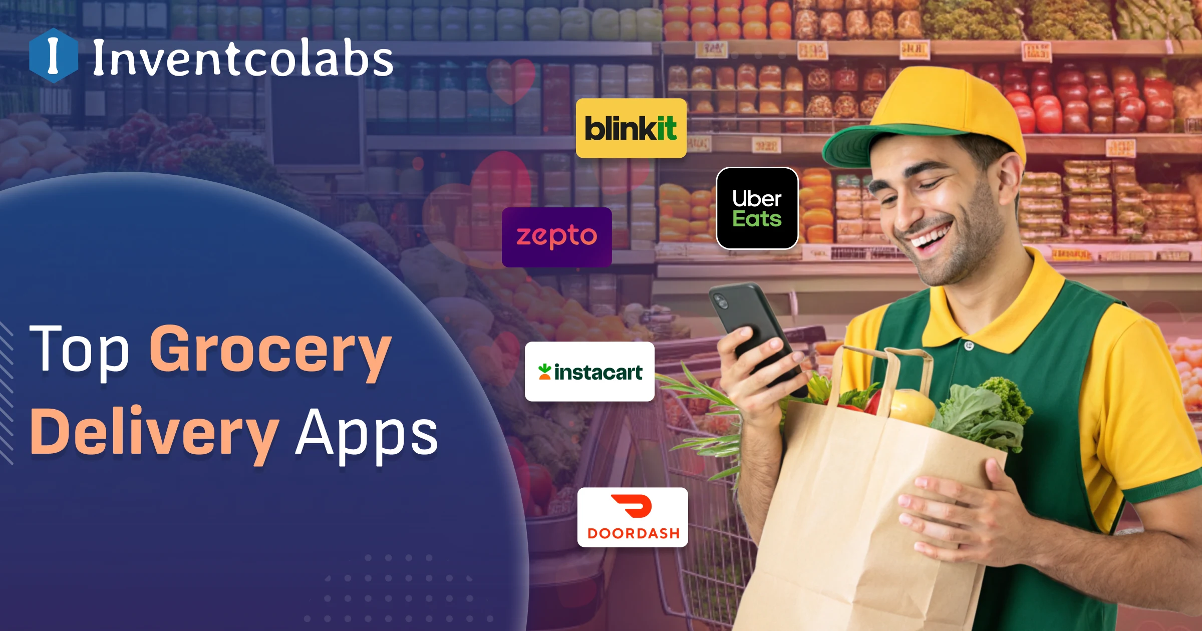 Discover the best grocery delivery apps in market