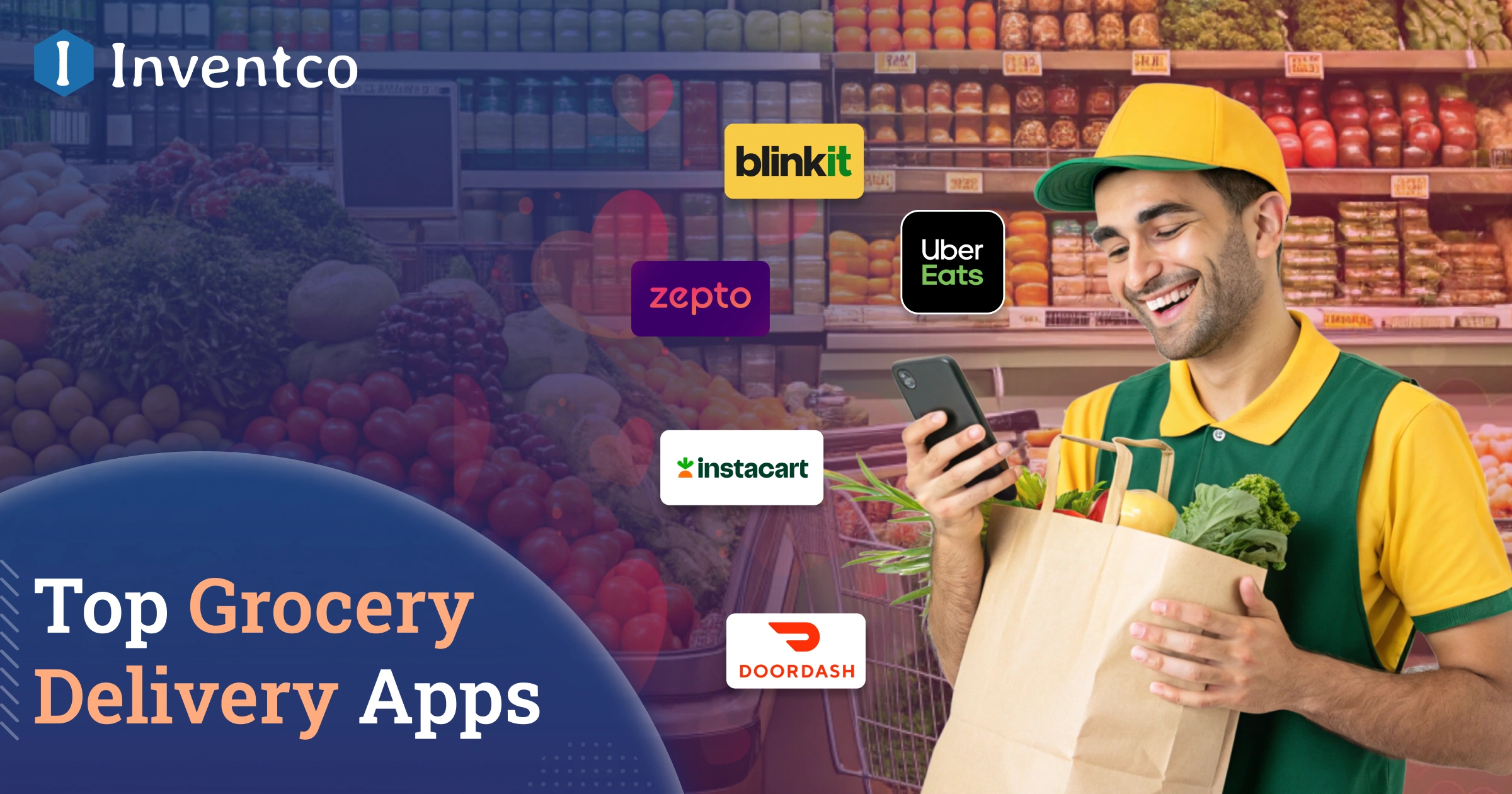 Top 10+ Grocery Delivery Apps in 2026 | Inventco