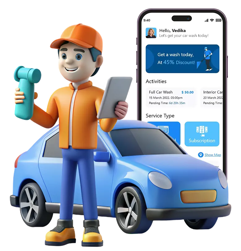 On Demand Car Wash App Development Company